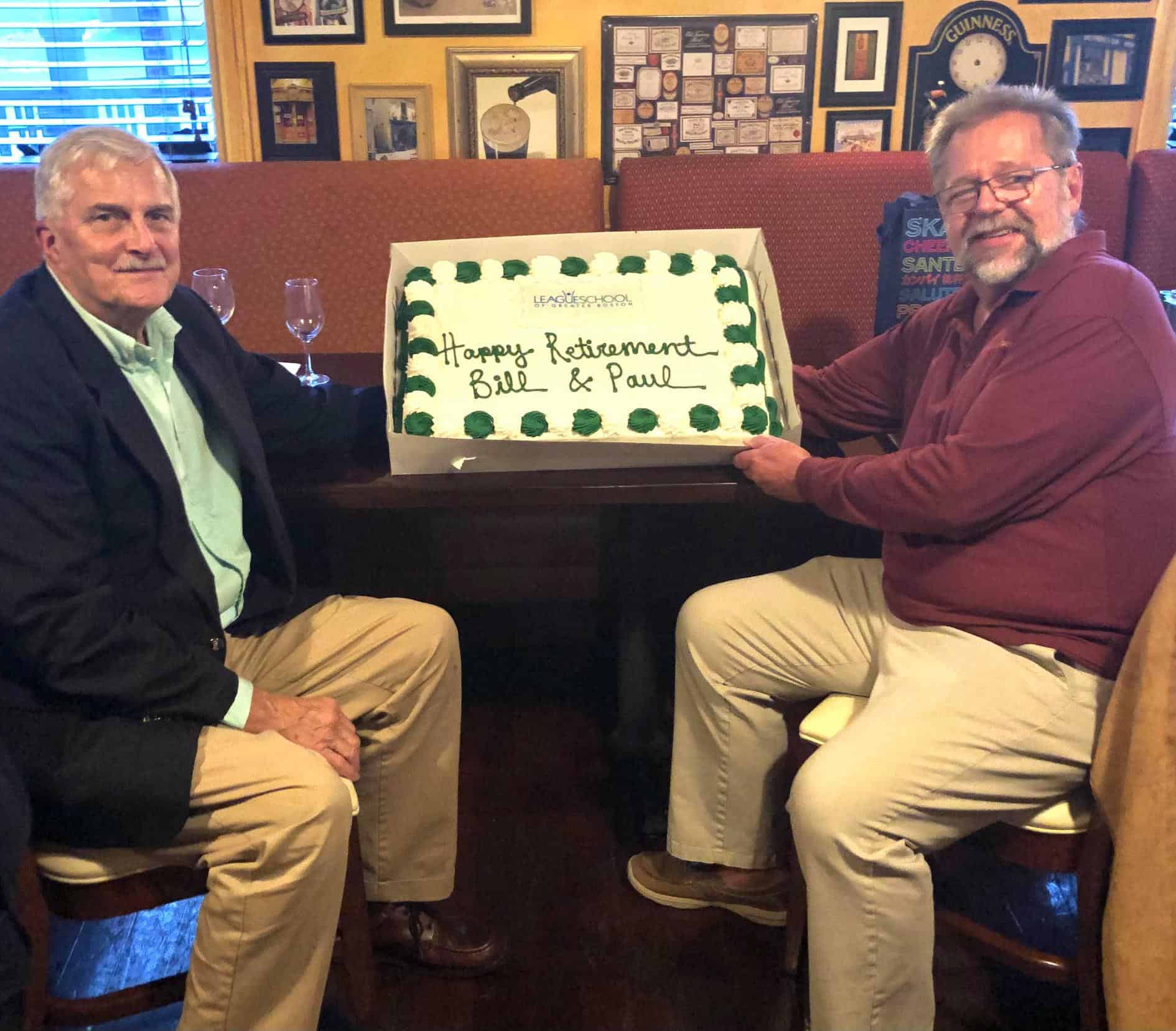 Congratulations and Best Wishes to Bill Mulcahy and Paul Larter on ...