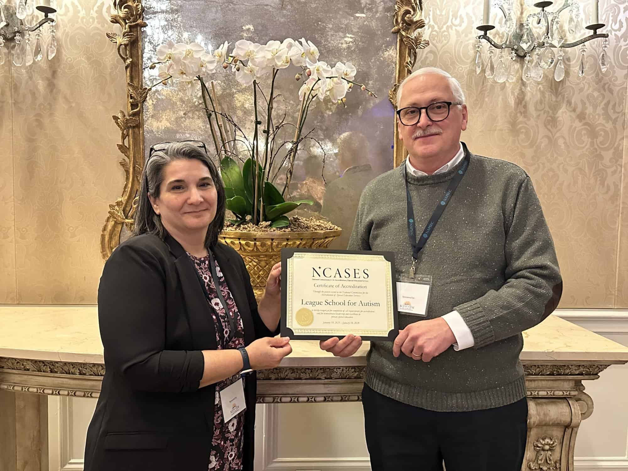 NEWS: League School for Autism Receives Coveted NCASES Accreditation